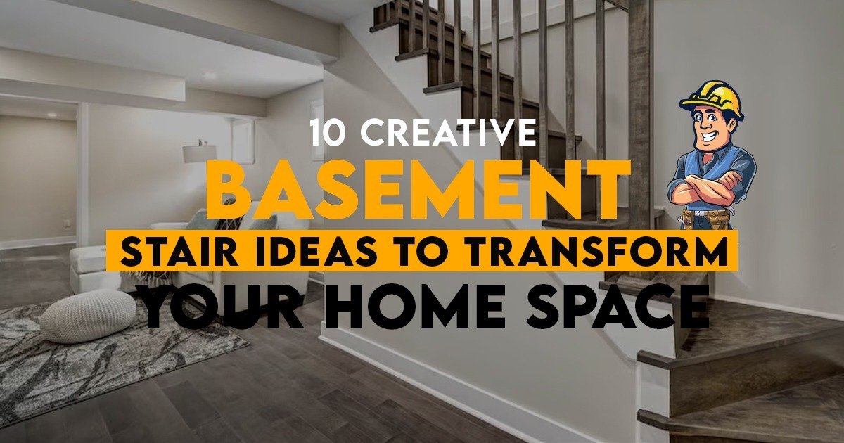 10 Creative Basement Stair Ideas to Transform Your Home Space